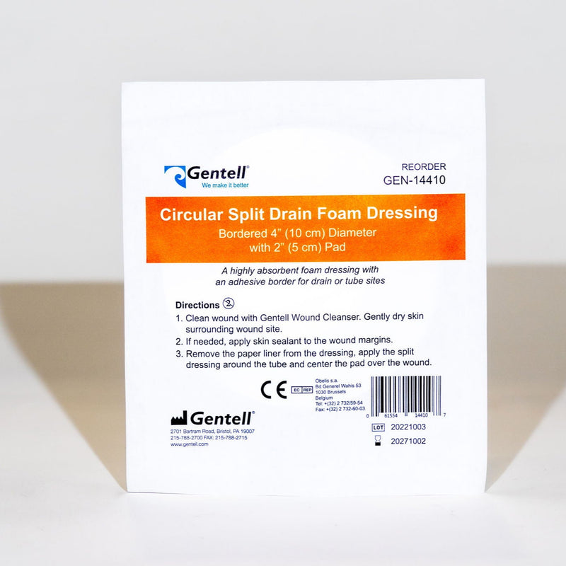 Circular Split Drain Foam - Biosmdpharma
